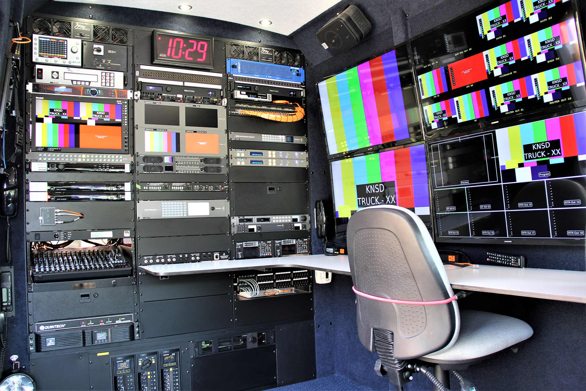 Dejero transforms KNSD-TV and KUAN-LD’s mobile broadcast truck into ... Dejero transforms KNSD-TV and KUAN-LD’s mobile broadcast truck into ...